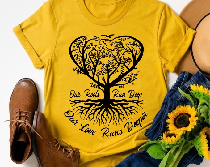 Our Roots Run Deep SVG Our Love Runs Deeper Family Reunion SVG - Etsy