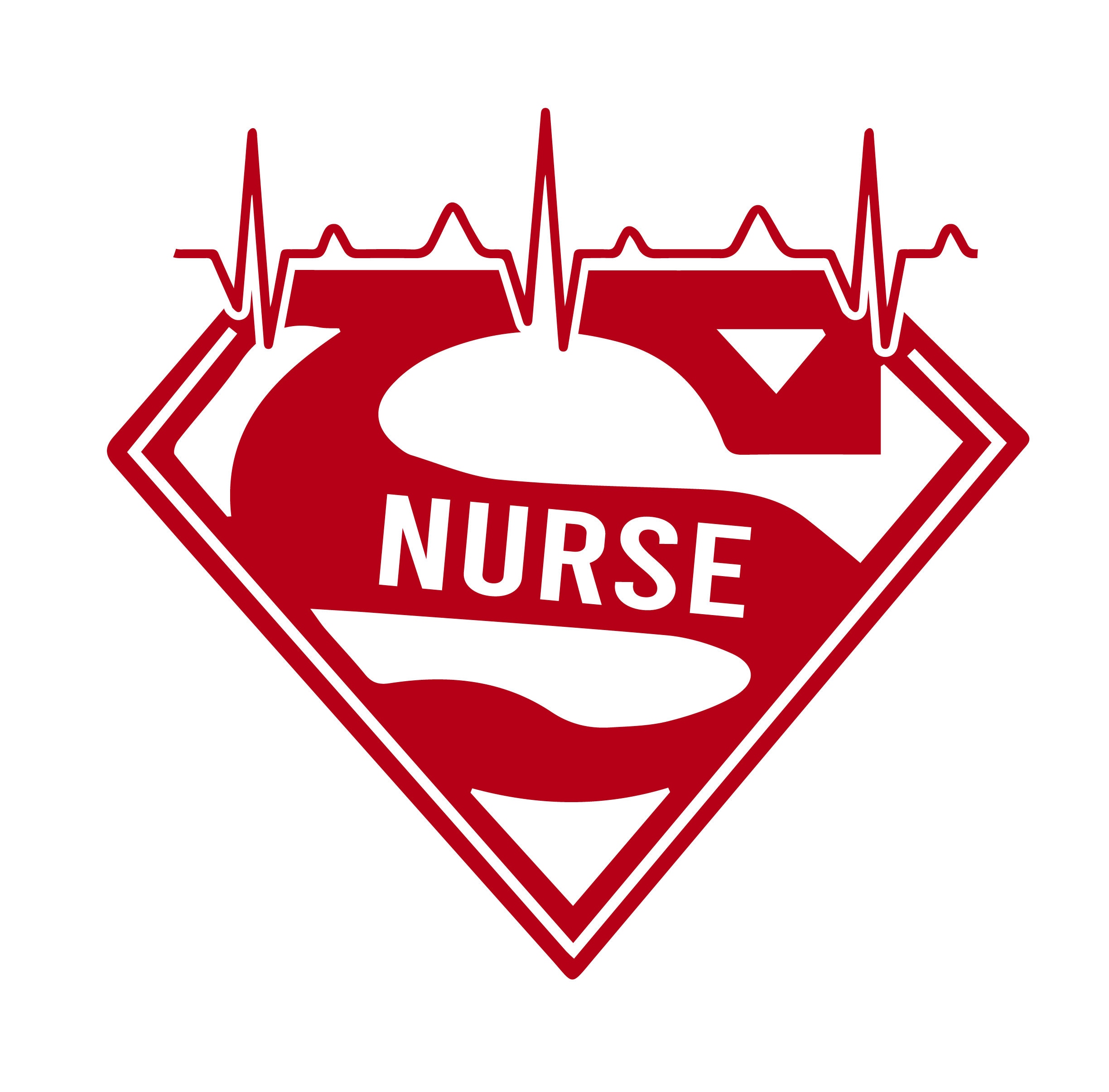 Super Nurse Clipart Super Nurse SVG Digital Download Cut File For