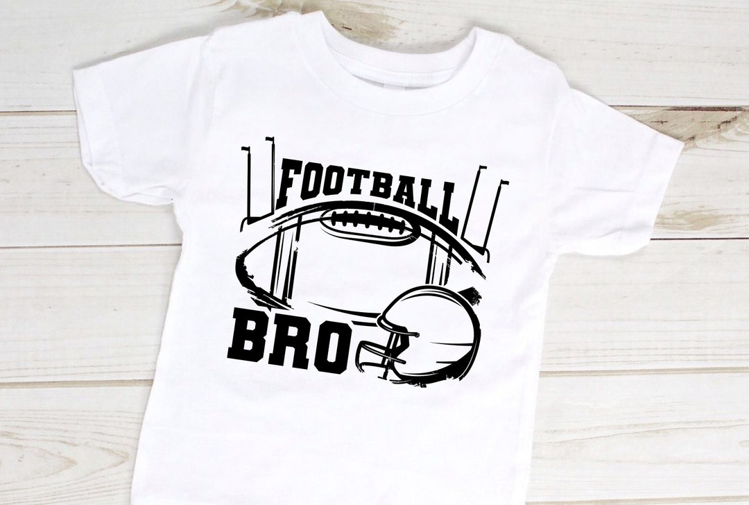 Football Bro SVG | Football Brother T Shirt Design SVG | Family Member ...
