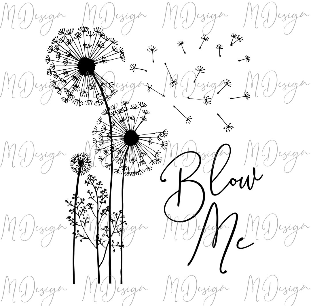 Dandelion SVG Cut File for Cricut Silhouette Cameo Great - Etsy