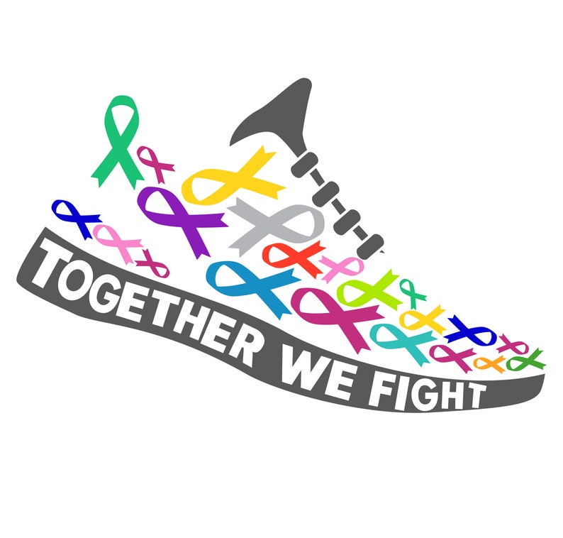 Cancer Ribbons SVG Multiple Colors All Cancers Breast - Etsy UK