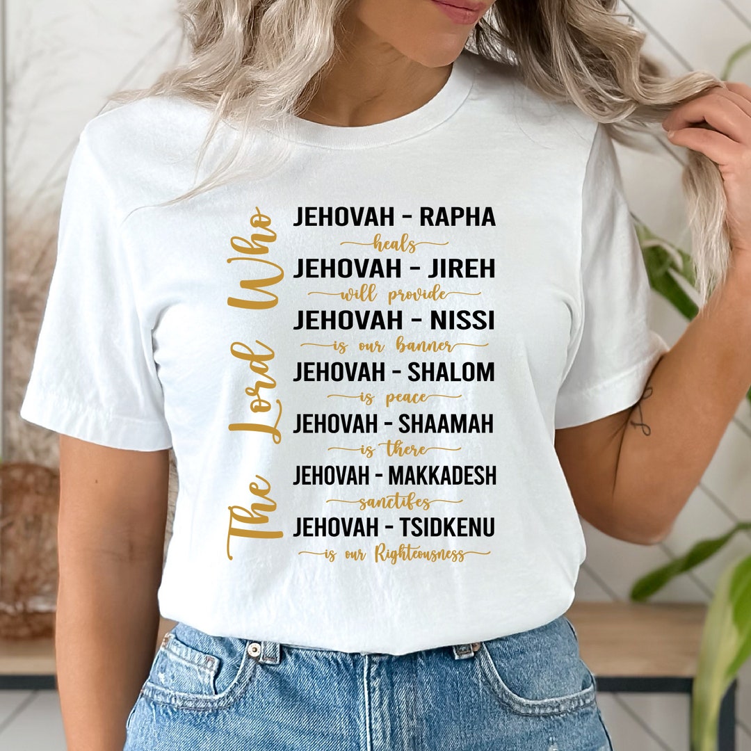 Jehovah SVG | the Lord Who Heals SVG | Jehovah's Witness Shirt Design ...