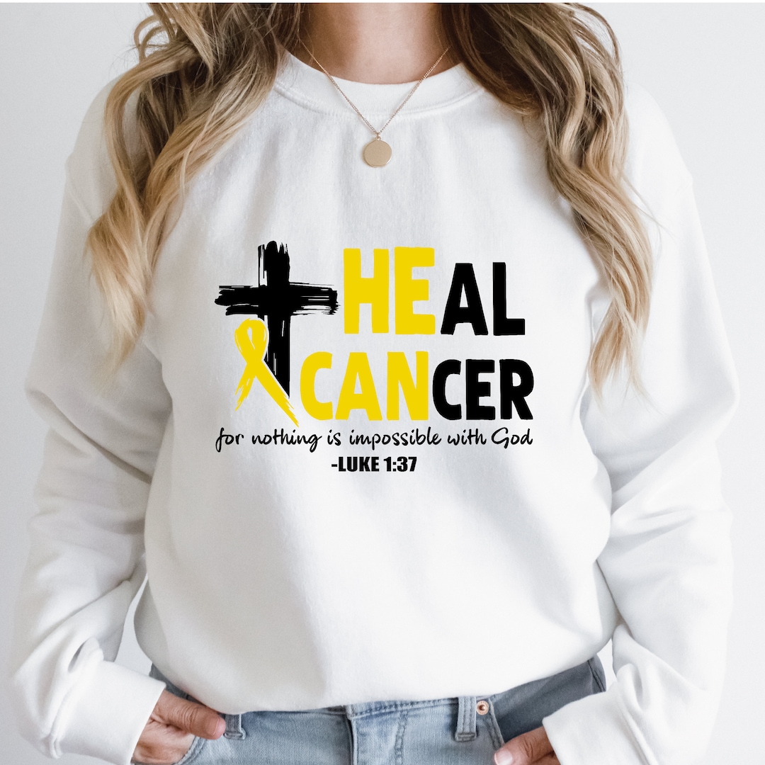 Heal Cancer SVG – Bone Cancer Awareness, Religious T-shirt Design ...