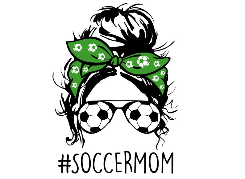 Soccer Mom Svg Files For Cricut Silhouette Glowforge Etsy