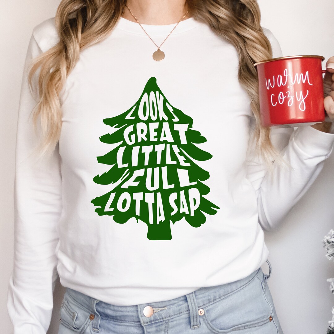 Christmas Tree SVG - Funny Christmas Vacation Tree Digital Design ...
