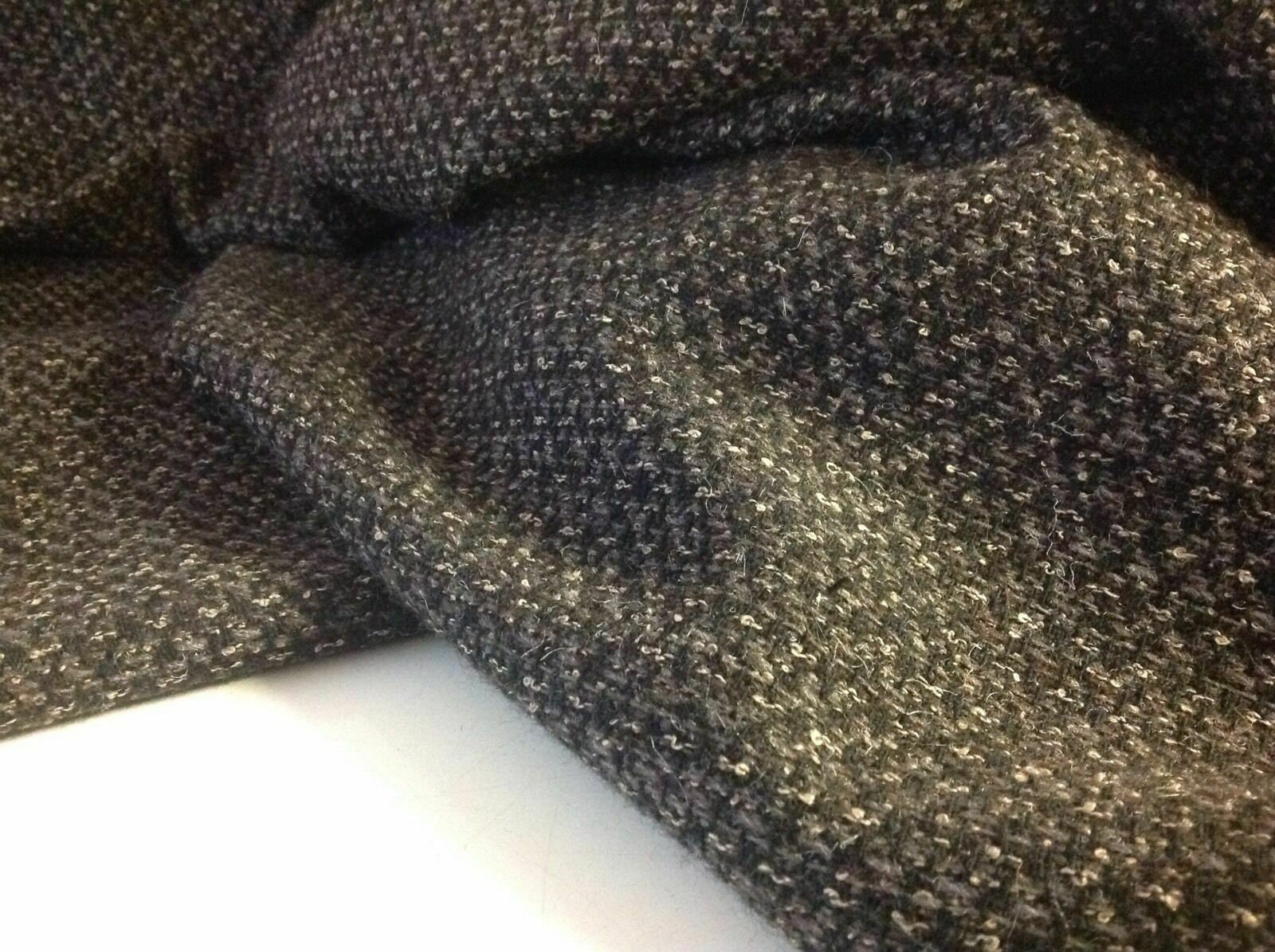 NEW Multi Colour Wool Boucle Fabric 62" Online Designer Winter Catwalk ...