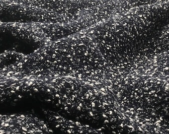 NEW High Class Multicoloured Wool Boucle Fabric | Etsy