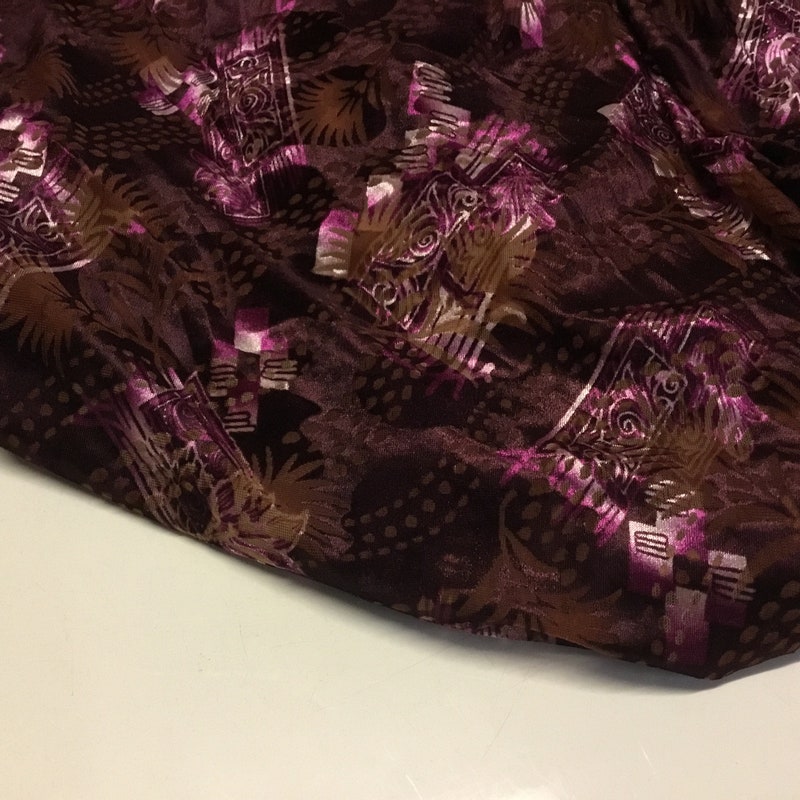 Velvet Print Fabric - Etsy