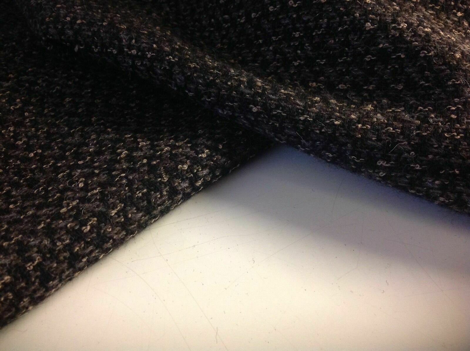 NEW Multi Colour Wool Boucle Fabric 62" Online Designer Winter Catwalk ...