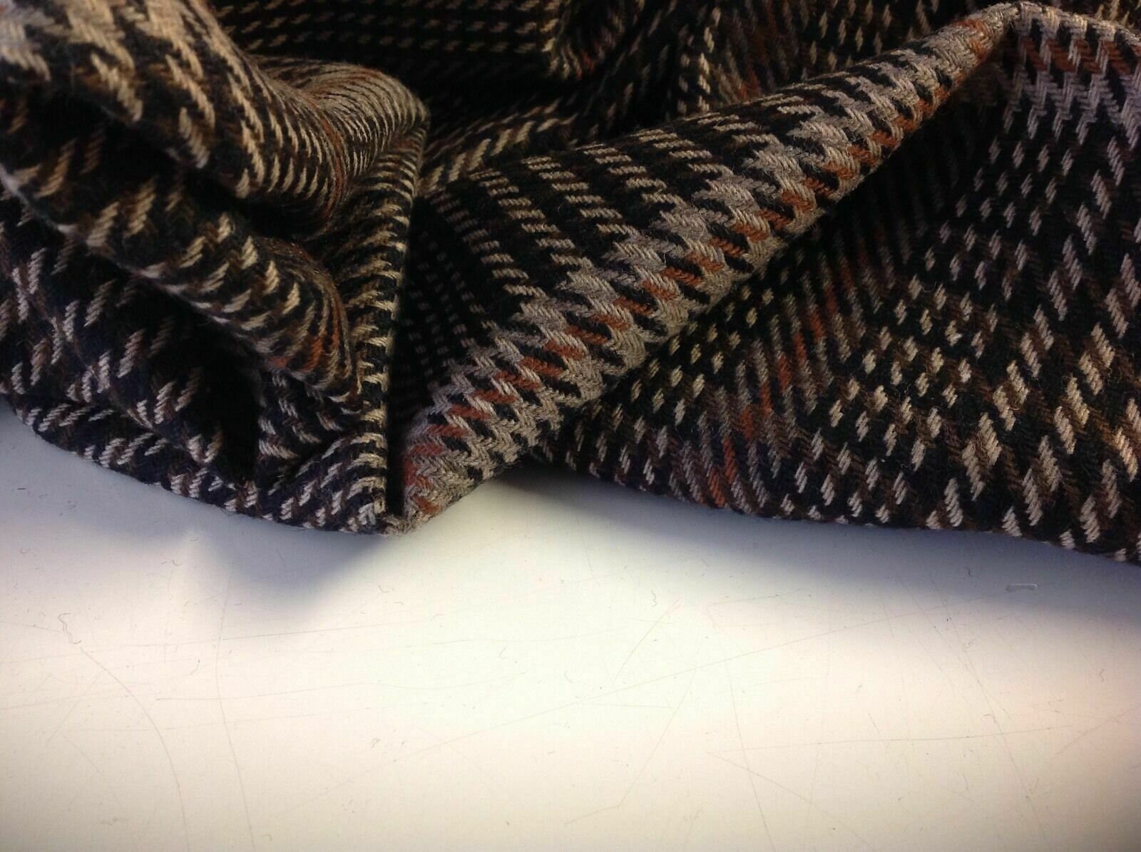 NEW Designer Multi Colour Large Check Wool Fabric 59 151 - Etsy UK