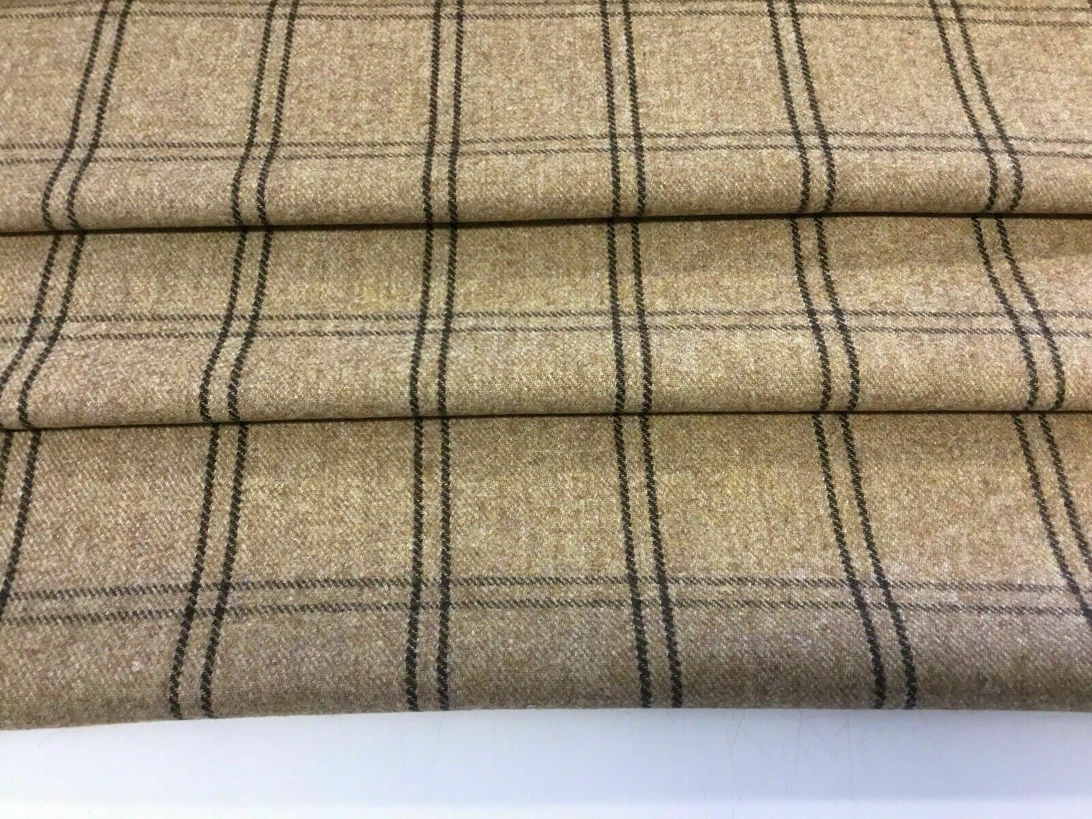 NEW Beautiful Italian Superior Wool Check Fabric 61 154 - Etsy