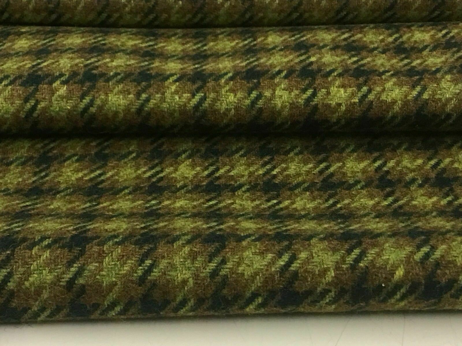 New High Class Designer Multi Colour Check Wool Fabric 60" 154 Cm as ...