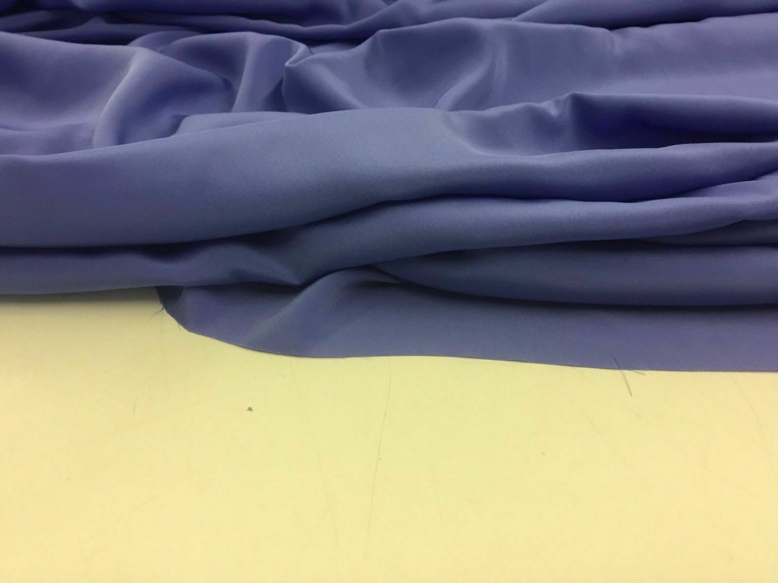 New Dark Pale Blue Colour Silky Crepe De Chine Fabric 59’’150 Cm Dress ...