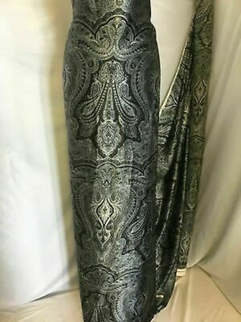 NEW Multi Colour Silky Soft Stretch Satin Large Print Fabric - Etsy