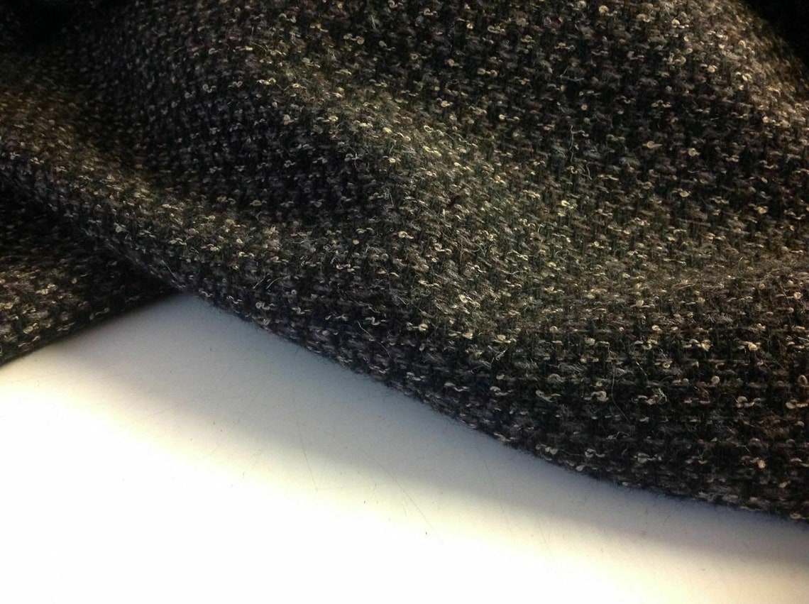 NEW Multi Colour Wool Boucle Fabric 62" Online Designer Winter Catwalk ...