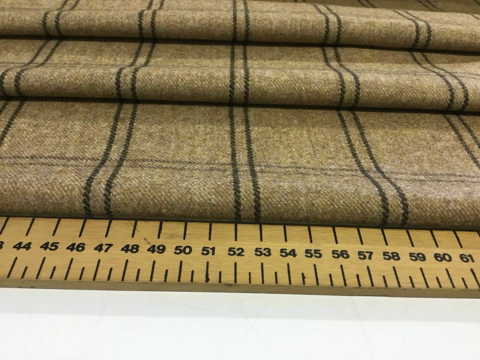 NEW Beautiful Italian Superior Wool Check Fabric 61 154 Cm Cloth Suit ...