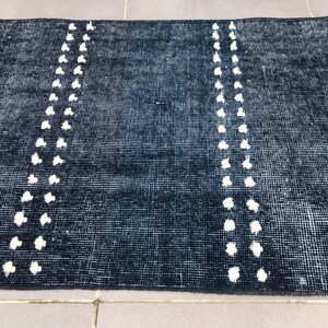 Blue Striped Rug,99x21feet,blue Rug,303x63cm,blue Runner Rug,2x10runner ...