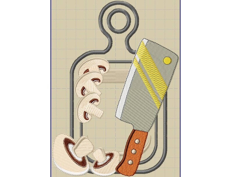 8 Kitchen Embroidery Designs Files Add a Touch of Whimsy to - Etsy