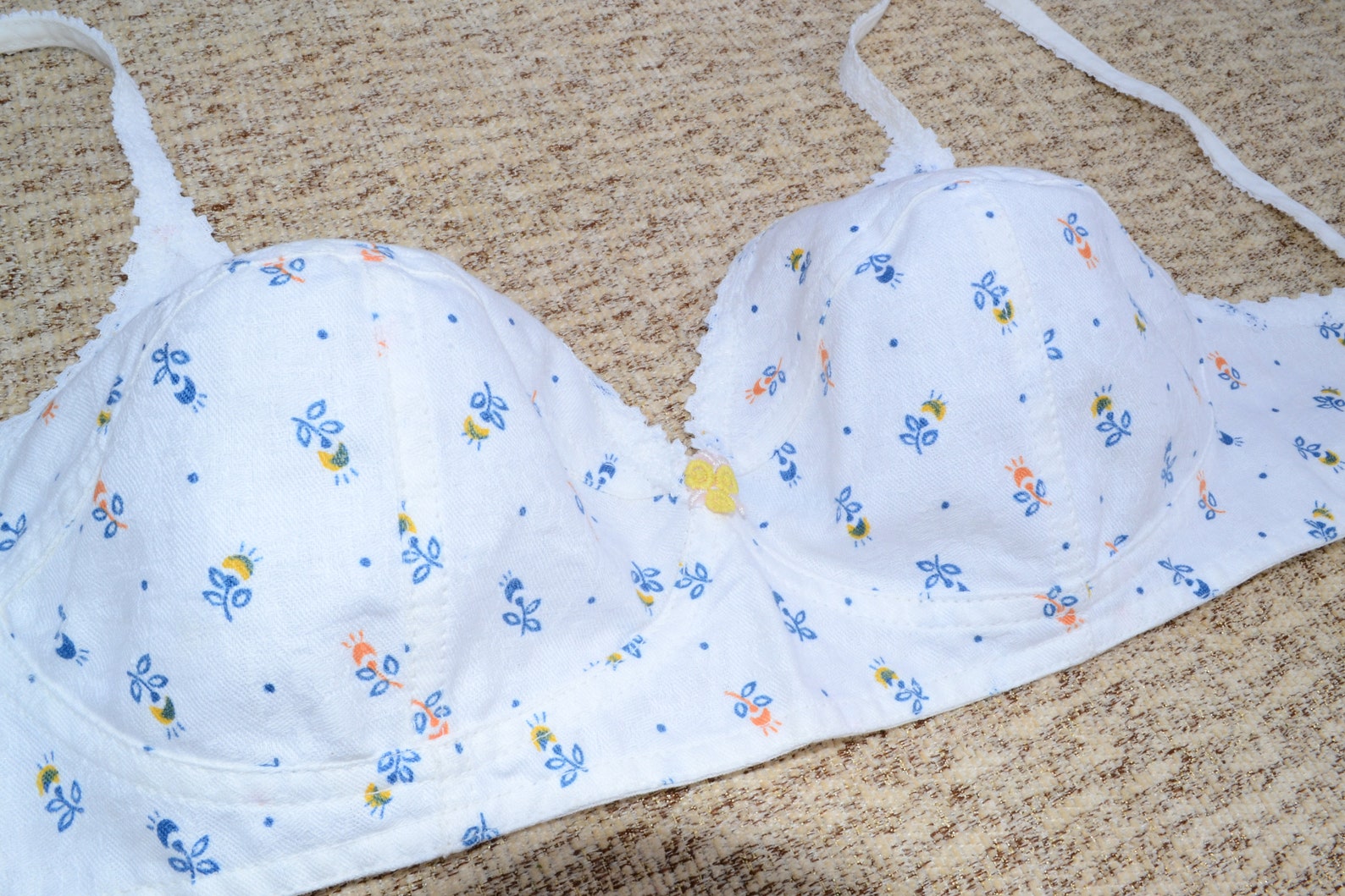 Bra Ussr-soviet Cotton Bra Vintage Cotton-brassiere-ladies | Etsy