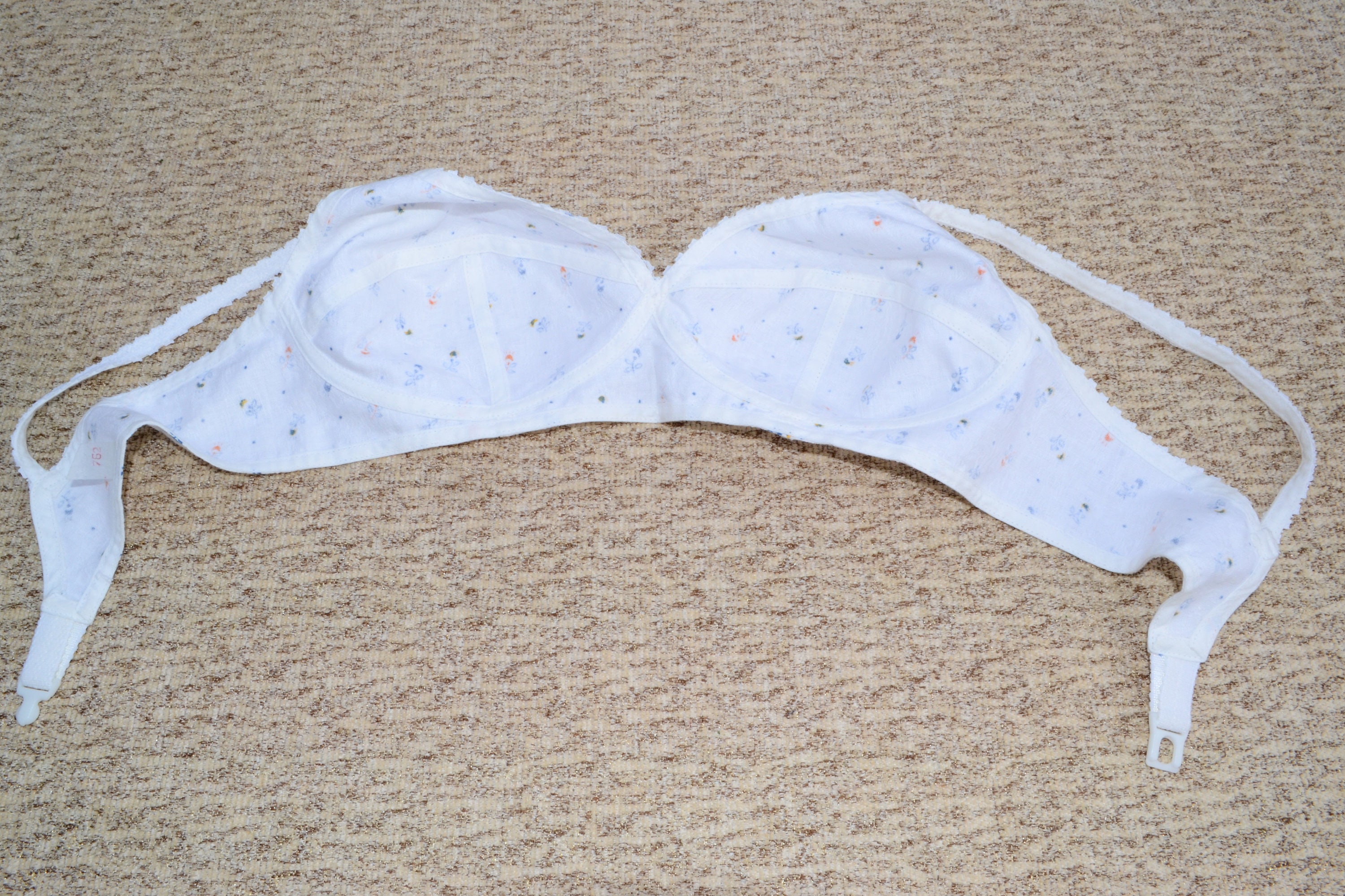 Bra ussr-Soviet Cotton Bra Vintage Cotton-Brassiere-Ladies | Etsy