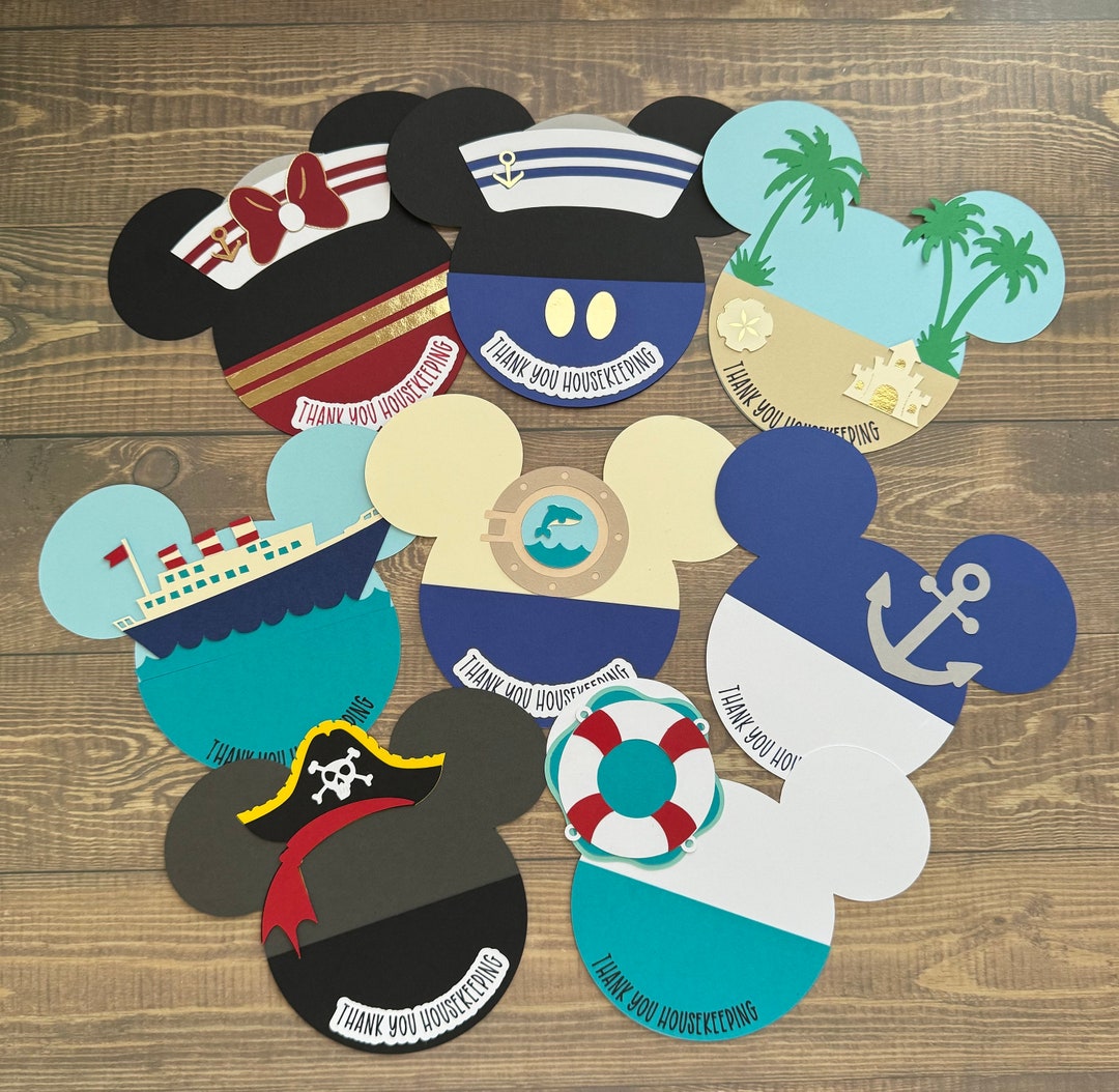 Mousekeeping Tip Envelopes; Mousekeeping Card; Housekeeping Card ...