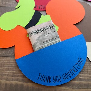 Mousekeeping Tip Envelopes; Mousekeeping Card; Housekeeping Card ...