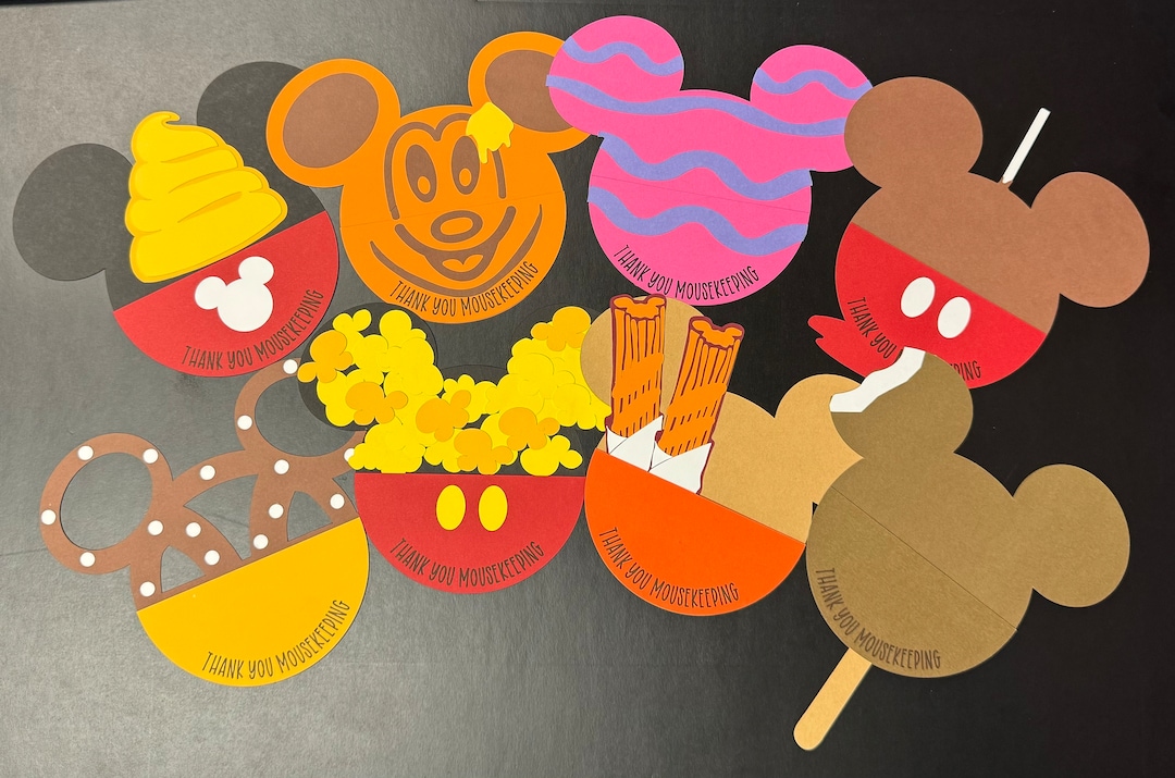 Mousekeeping Tip Envelopes; Mousekeeping Card; Housekeeping Card ...