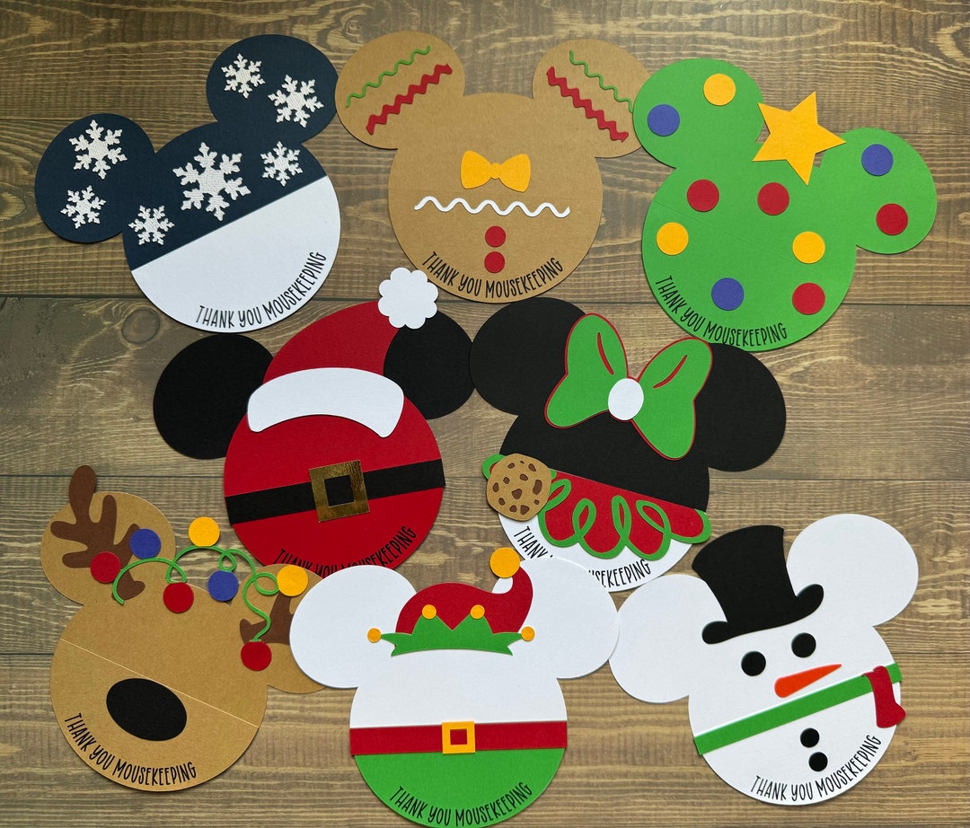 Mousekeeping Tip Envelopes; Mousekeeping Card; Housekeeping Card ...