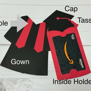 Graduation Card Holder; Graduation Card Holder; Graduation Gown Gift ...