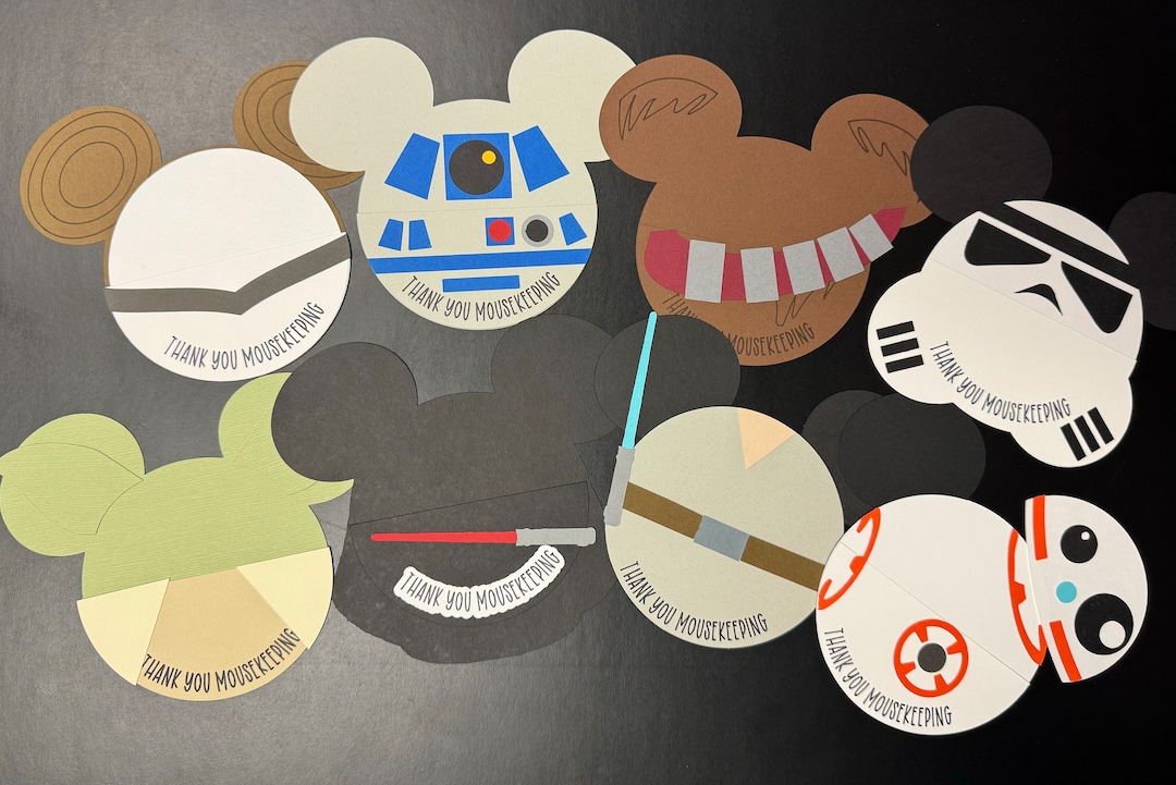 Mousekeeping Envelopes Mousekeeping Tip Cards Housekeeping Tip ...