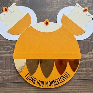 Mousekeeping Tip Envelopes; Mousekeeping Card; Housekeeping Card ...