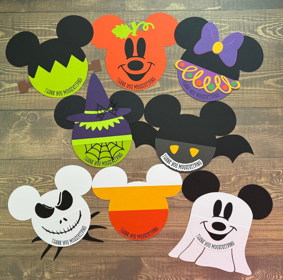 Mousekeeping Tip Envelopes; Mousekeeping Card; Housekeeping Card ...