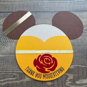 Mousekeeping Tip Envelopes; Mousekeeping Card; Housekeeping Card ...