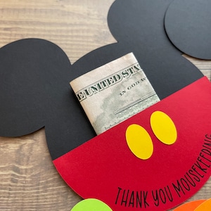 Mousekeeping Tip Envelopes; Mousekeeping Card; Housekeeping Card ...