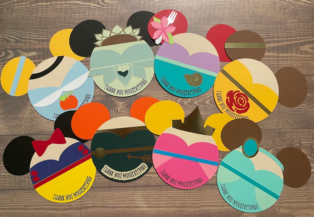 Mousekeeping Tip Envelopes; Mousekeeping Card; Housekeeping Card ...