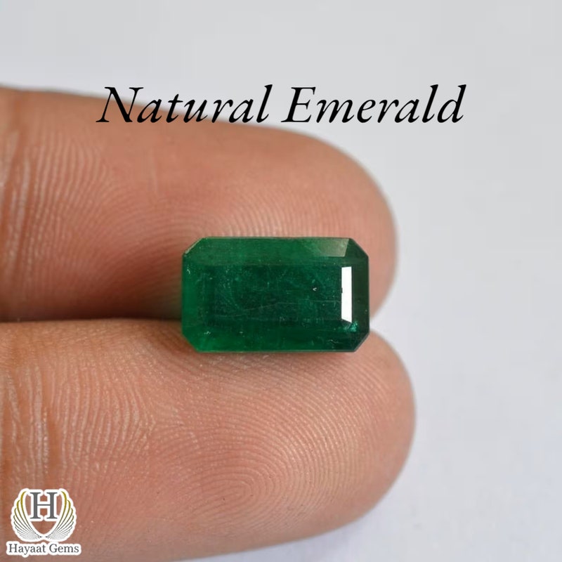 Natural Emerald - Etsy