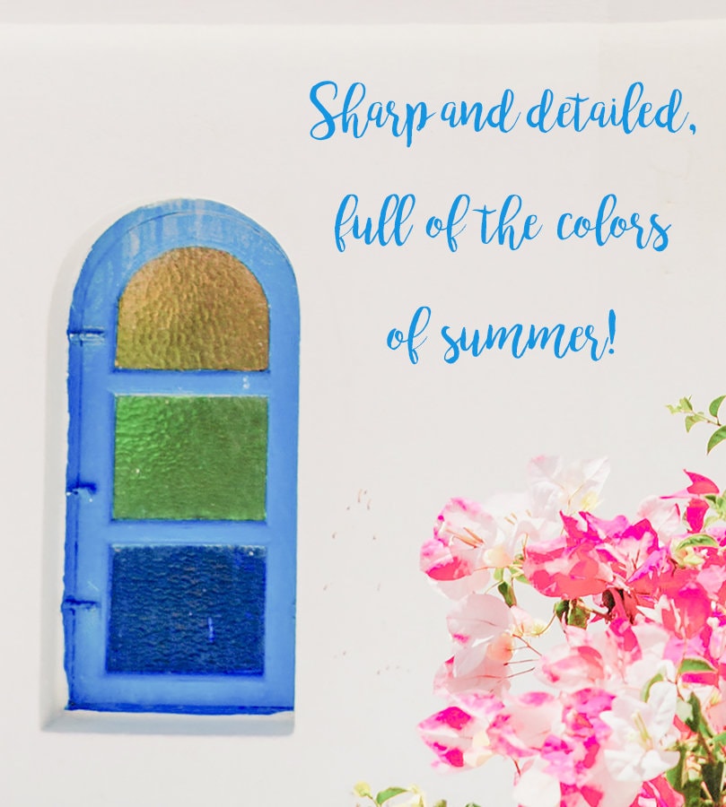 Mamma Mia Cubicle Decor Set of 2 Santorini Greek Island - Etsy