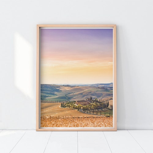 Tuscan Lemon Print Tuscany Wall Art Photos of Italy - Etsy