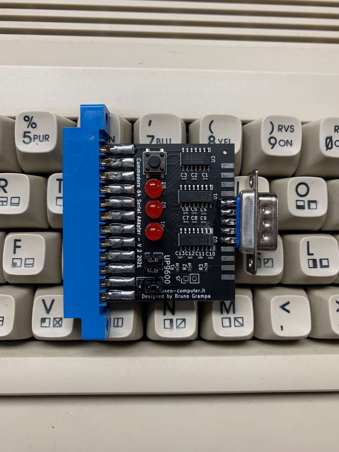 Enhanced Commodore 64 RS232 Serial Adapter V2 - Etsy