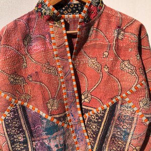 Handmade Piping Short Jacket,kantha Short Jacket Coat,hippie Coat ...