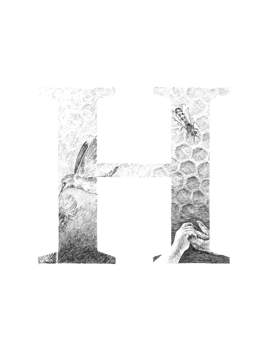 Instant Download | Digital Print Letter "h" | Monogram | Artwork ...