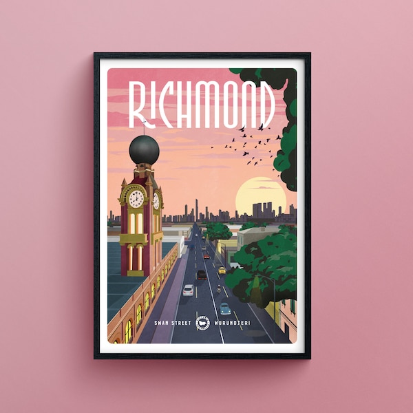 Richmond Poster - Etsy