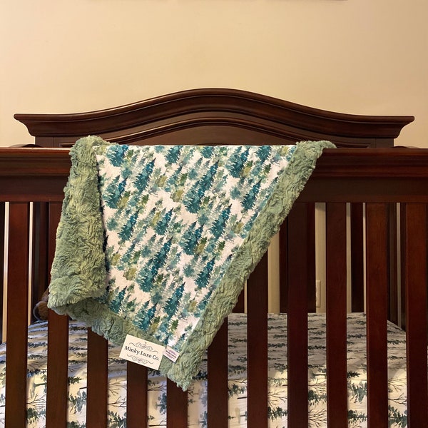 Pine Tree Blanket - Etsy