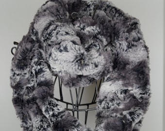 Real Rabbit Fur Scarf 100% Natural Rabbit Fur for Winter Warm - Etsy