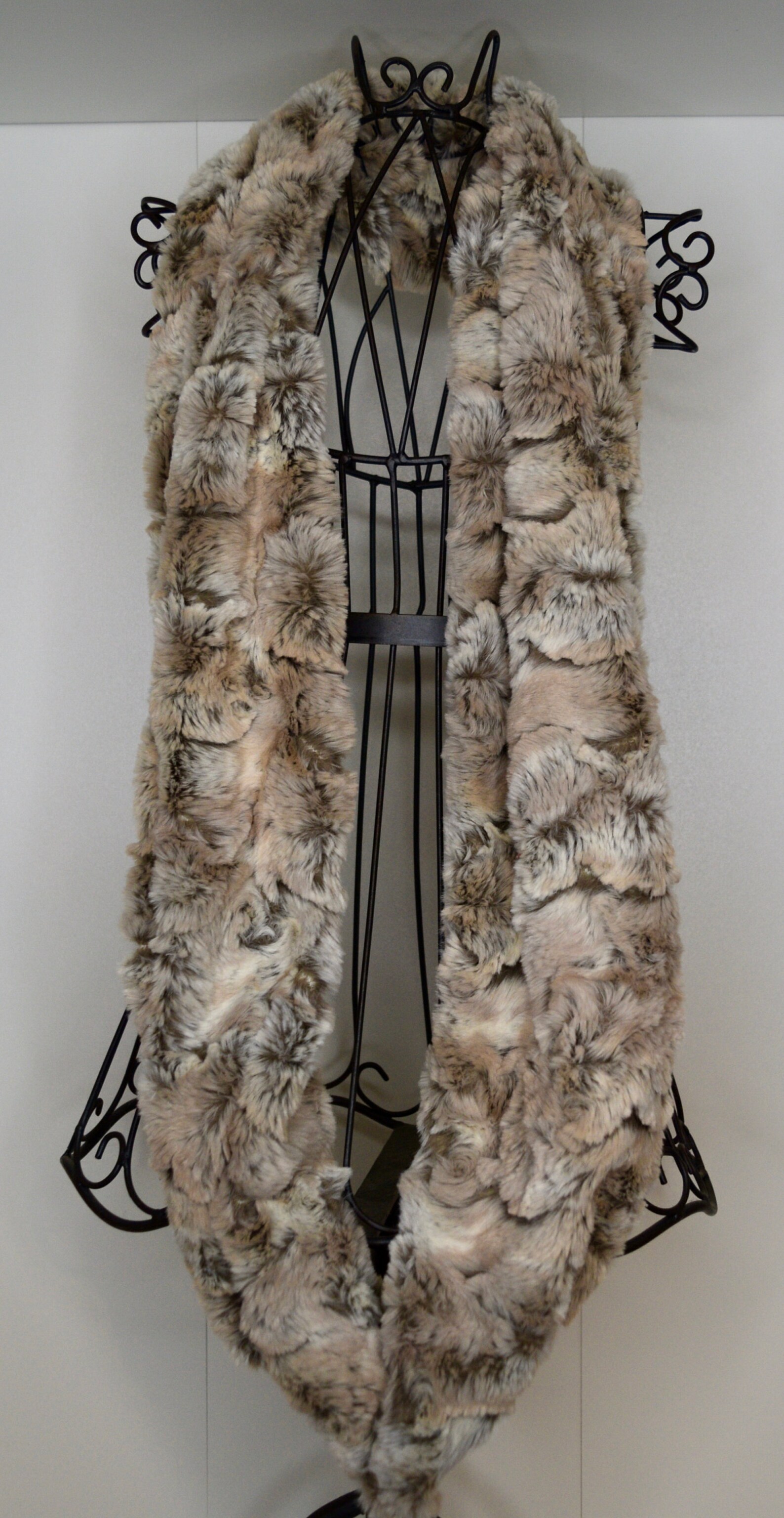 Wild Rabbit Minky Scarf Faux Fur Scarf Infinity Scarf Nine | Etsy