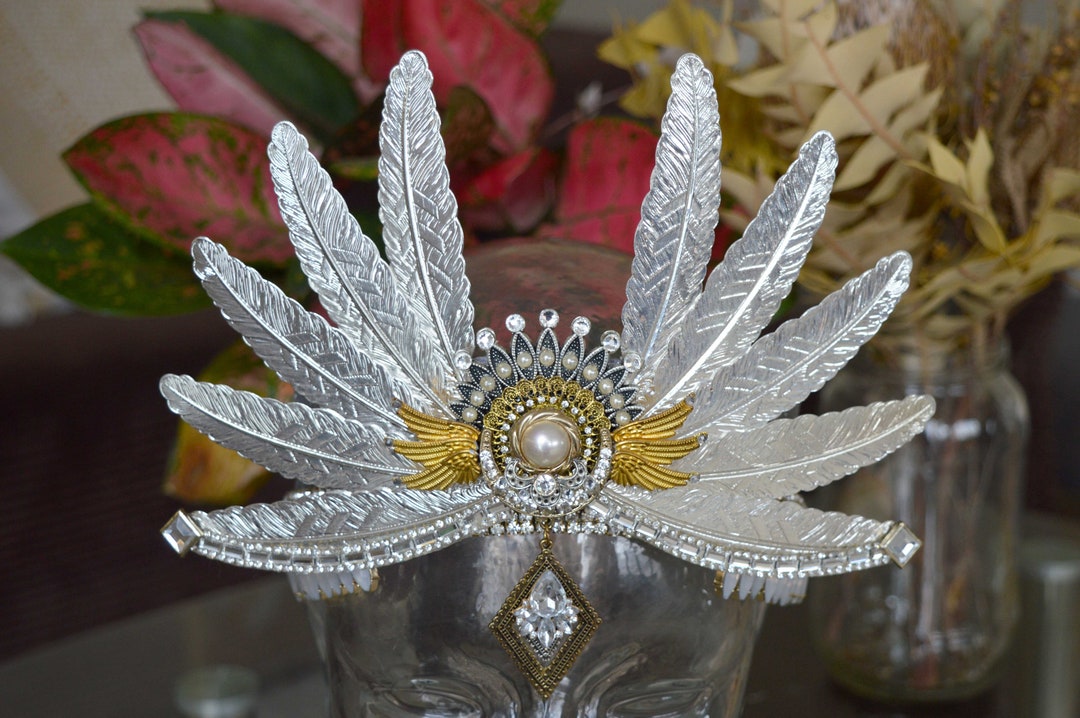 Pearl Aztec Solar Eclipse Valkyrie Witch Fairy Wing Crystal Diamond ...