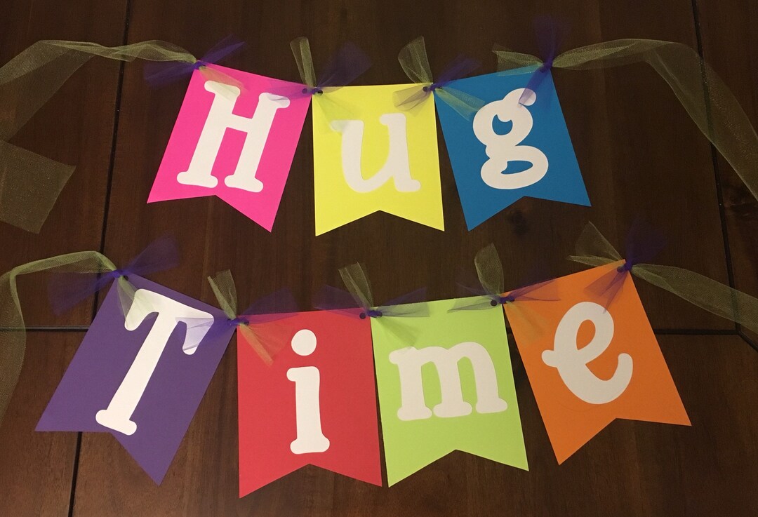 Trolls Hug Time Banner - Etsy