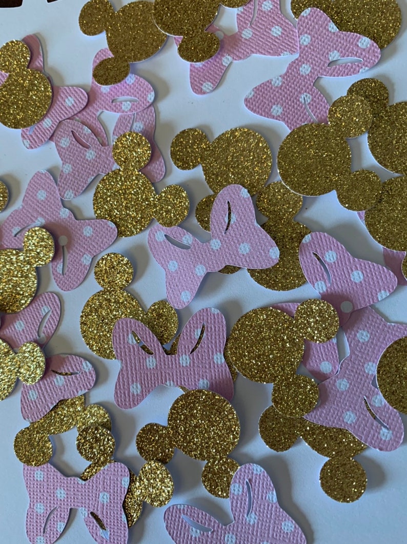 Minnie Mouse Confetti | Etsy
