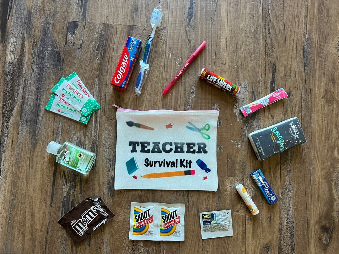 Teacher/administration Survival Kits - Etsy
