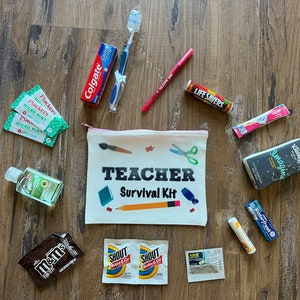 Teacher/administration Survival Kits - Etsy